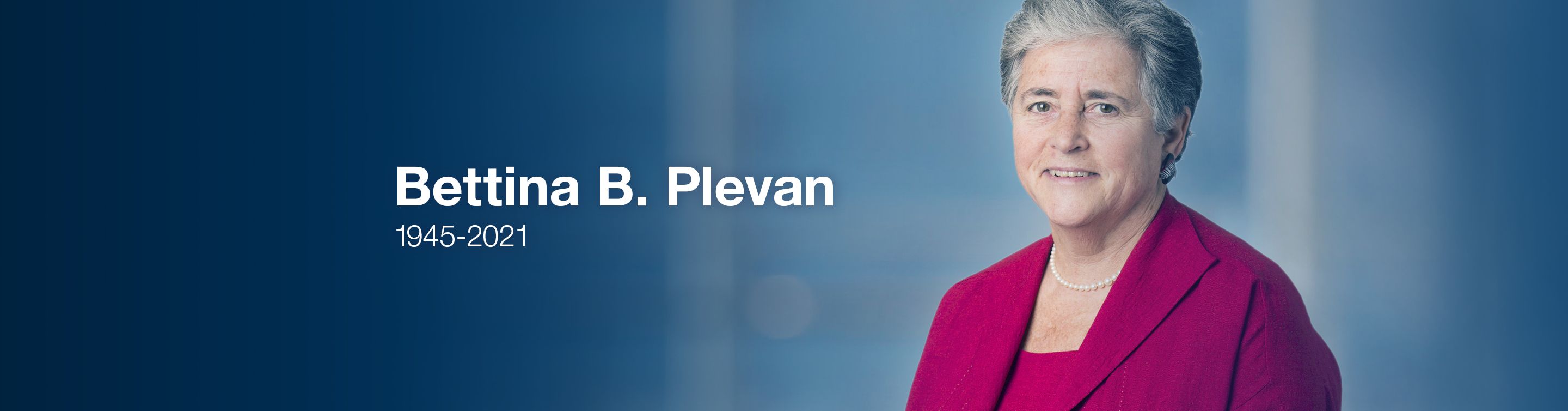 Proskauer Mourns the Passing of Betsy Plevan - Insights - Proskauer ...